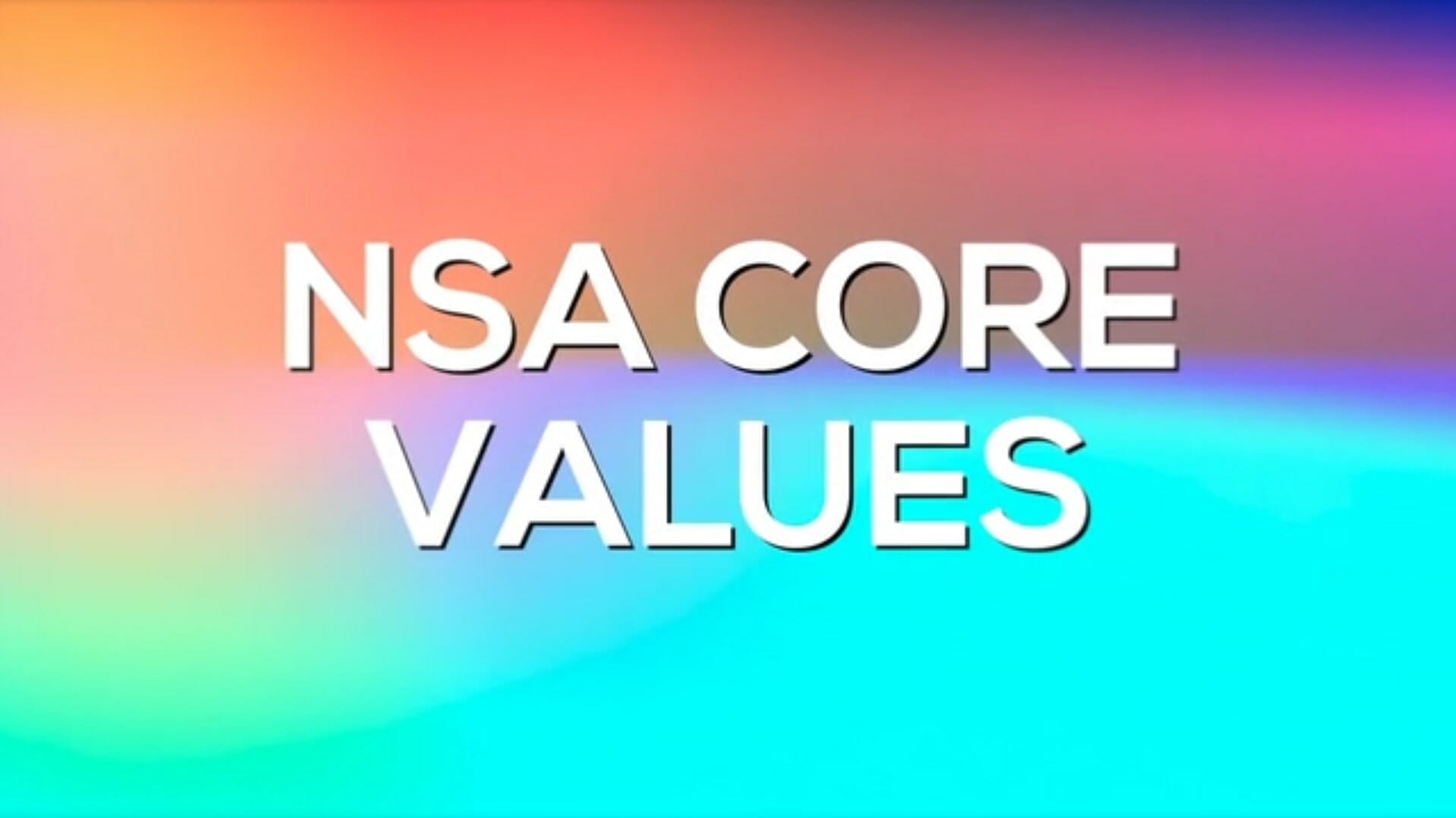 NSA Core Values Ensure You Succeed As A Speaker - National Speakers ...